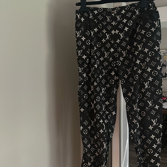 Louis Vuitton | Pants & Jumpsuits | Louis Vuttion Monogram Joggers ...